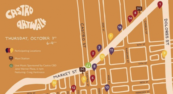 Free Castro District Art Walk! | San Francisco Hostels Club